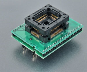 DIL48/QFP100-2 ZIF NEC-11 - Device specific adapter for NEC uPD78F1164AGF in LQFP100 – Dataman