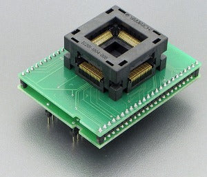DIL48/QFP100 ZIF XC-1 - Device specific adapter for SAK-XC164CS in QFP100 – Dataman