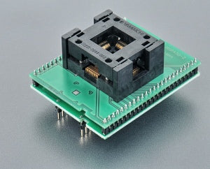 DIL48/QFP64 ZIF MSP430-2 - Device specific adapter for TI MSP430F41x2 family in QFP64 – Dataman