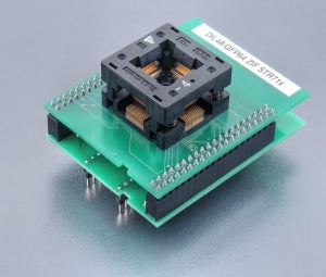 DIL48/QFP64 ZIF STR71x - Device specific adapter for STR71x family in QFP64 package – Dataman