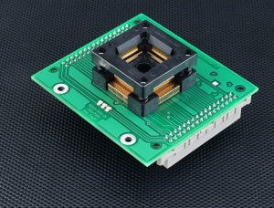 AP1 QFP100 ZIF FM3-2 - Device specific module for Fujitsu ARM Cortex-M3 devices in LQFP100 – Dataman