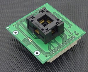 AP1 QFP64-4 ZIF NEC-4 - Device specific module for NEC V850 / V851 Flash MCU family in QFP64 ...