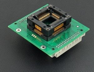 AP1 QFP100 ZIF MB90F-9 - Device specific module for Fujitsu MB90F438/439/553 in QFP100 – Dataman