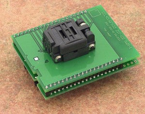 DIL40/QFN32 ZIF-CS AWM-1 - Device specific adapter for Atmel AT89C5130A-xM devices in QFN32 ...