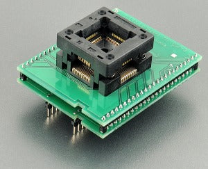 DIL48/LQFP64-1 ZIF R5F-3 - Device specific adapter for R5F100 / R5F101 in LQFP64 – Dataman