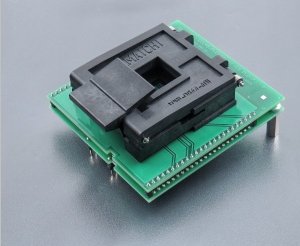 DIL48/PLCC84 ZIF-CS PLD-7 - Device specific adapter for CPLD Altera EPM7160S devices in PLCC84 ...