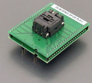 DIL48/QFN32 ZIF-CS PLD-1 - Device specific adapter for Lattice Power Manager II ispPAC-POWR6AT6 ...