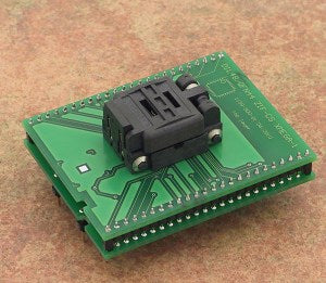 DIL48/QFN44 ZIF-CS XMEGA-1 - Device specific adapter for Atmel XMEGA family in QFN44 – Dataman