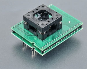 DIL48/QFN48-1.02 ZIF MSP430-4 - Device specific adapter for TI MSP430FRxxxx devices in QFN48 ...