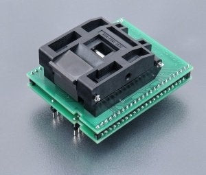 DIL48/QFP100-1 ZIF-CS R5F-7 - Device specific adapter for Renesas R5F562T7xDFP / R5F562TAxDFP in ...