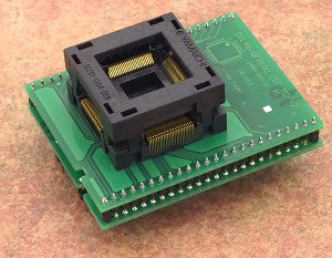 DIL48/QFP100 ZIF MCF-2 - Device specific adapter for Freescale MCF51EM256 in QFP100 – Dataman