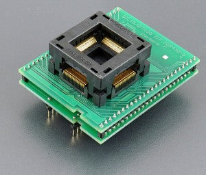 DIL48/QFP100 ZIF MSP430-5 - Device specific adapter for MSP430F673x/672x in QFP100 – Dataman