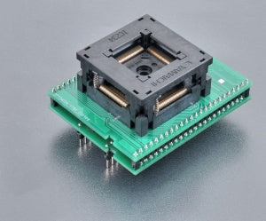 DIL48/QFP144-1.01 ZIF MB91-3 - Device specific adapter for Cypress / Infineon MB91520 family in ...