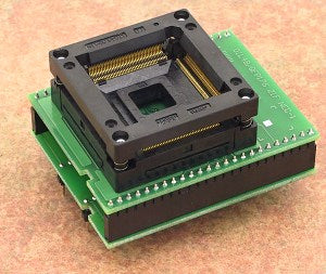 DIL48/QFP176 ZIF NEC-1 - Device specific adapter for uPD70F3558M1GM devices in QFP176 – Dataman