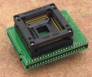 DIL48/QFP176 ZIF PLD-1 - Device specific adapter for Lattice ispMACH 4000V/B/C/ZC in TQFP176 ...