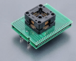 DIL48/QFP44-1.04 ZIF AVR-1 - Device specific adapter for Atmel / Microchip AVR-8 family in QFP44 ...