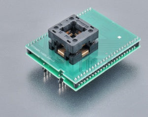 DIL48/QFP48-1.02 ZIF NEC-1 - Device specific adapter for NEC uPD78F0592GA-GAM-AX in QFP48 – Dataman