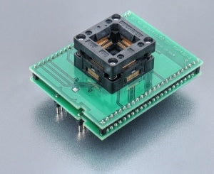 DIL48/QFP64-1.02 ZIF MSP430-3 - Device specific adapter for TI (TMS) MSP430FR20xx/41xx devices ...