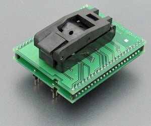 DIL48/QFP64 ZIF-CS ABOV-1 - Device specific adapter for Samsung HART-i910 in LQFP64 – Dataman