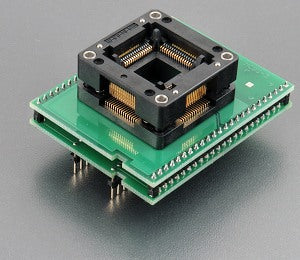 DIL48/QFP64 ZIF MC9S-3 - Device specific adapter for Freescale MC9S08PT60VQH in QFP64 – Dataman