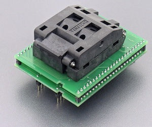 DIL48/QFP80 ZIF-CS MB90F-1 - Device specific adapter for MB90F822/823 devices in QFP80 – Dataman