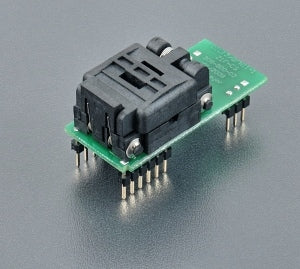 DIL12/QFN11-1 ZIF-CS - Universal adapter for devices in QFN10 / MLF10 ...