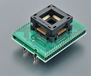 DIL48/QFP100 ZIF MSP430-2 - Device specific adapter for TI MSP430xxxx ...