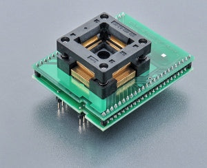 DIL48/QFP100 ZIF PLD-8 - Device specific adapter for FPGA / CPLD ...