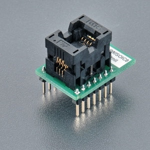 DIL8W/SOIC8 ZIF 200mil - Universal adapter for 200mil SOIC devices up ...