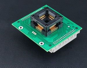 AP1 QFP100-1.02 ZIF A34-1 (LD) - Device specific module for Abov Semiconductor 34M418VLN in ...