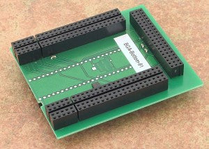 BGA-Bottom-91 - Bottom board of BGA adapter for NAND Flash MCP devices ...