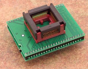 DIL48/PLCC52 ZIF PSD-1 - Device specific adapter for STM PSD8xxF family ...
