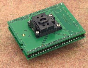 DIL48/QFN32 ZIF-CS EFM-1 - Device specific adapter for ENERGY Micro ...