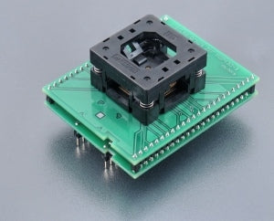 DIL48/QFN64 ZIF MSP430-3 - Device specific adapter for TI MSP430F522x ...