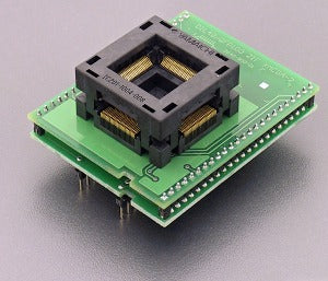 DIL48/QFP100 ZIF XMEGA-2 - Device specific adapter for Atmel XMEGA ...