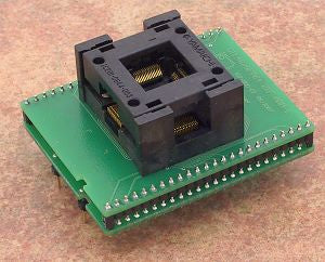 DIL48/QFP64 ZIF ARM-1 - Device specific adapter for Atmel AT91SAM ...