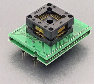 DIL48/QFP80-2 ZIF HCS08-2 - Device specific adapter for MC9S08LG32 in ...