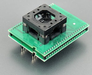 DIL48/QFPN48-1 ZIF STM8-2 - Device specific adapter for STM STM8TL ...