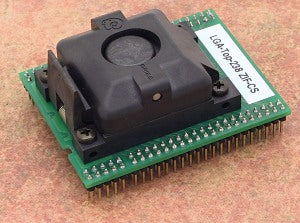 LGA-Top-238 ZIF-CS - Top board of LGA adapter for ZIF LGA52 – Dataman